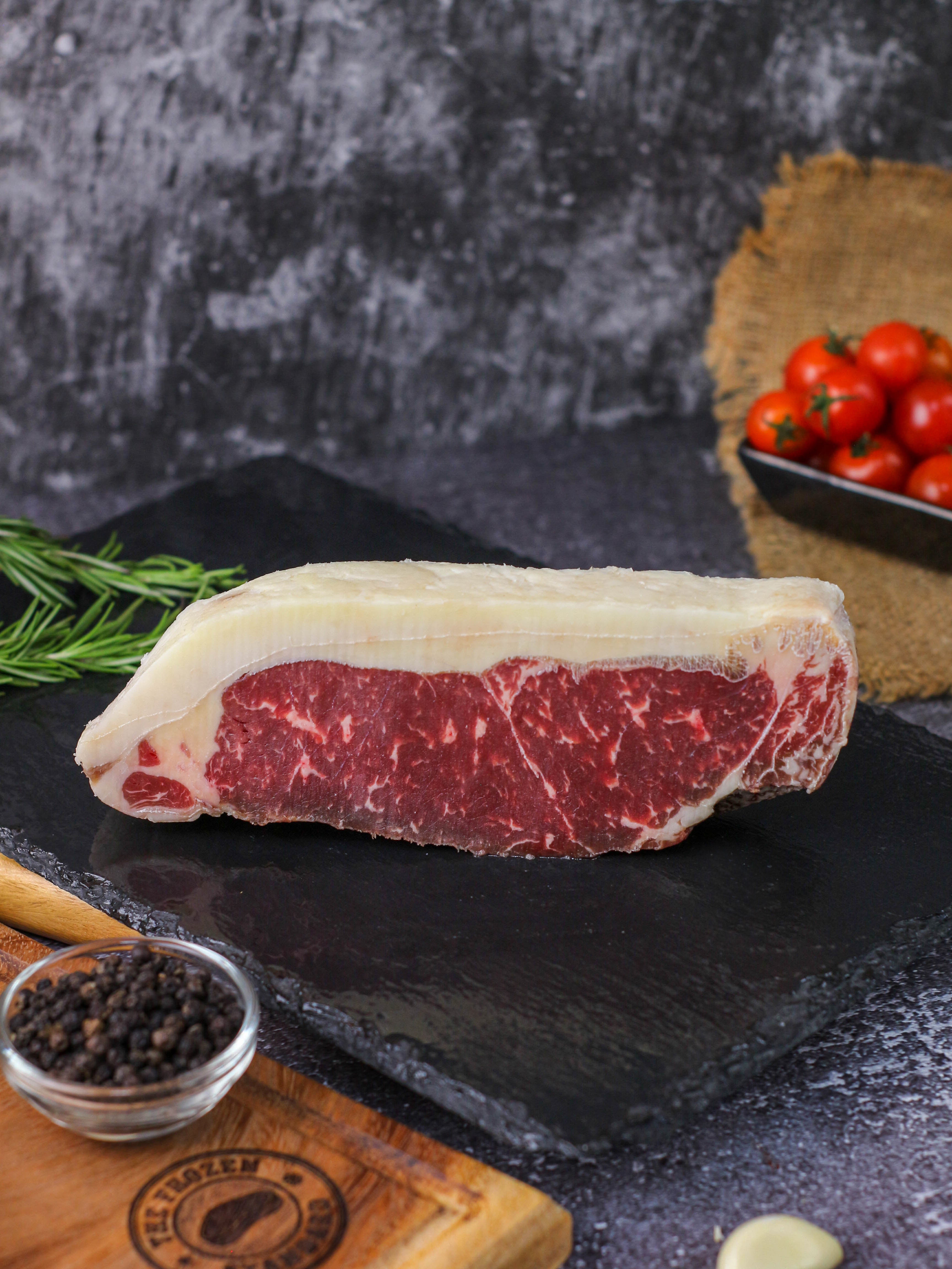 Frozen Beef Striploin 250g – The Frozen Standard